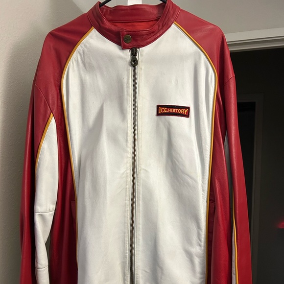 Iceberg | Jackets & Coats | Iceberg History Muttley Leather Jacket ...